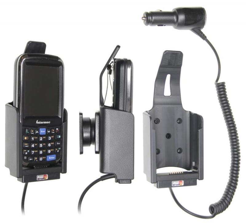 Brodit KFZ Halter mit Ladekabel 512276 für Intermec CS40 | PDA Max
