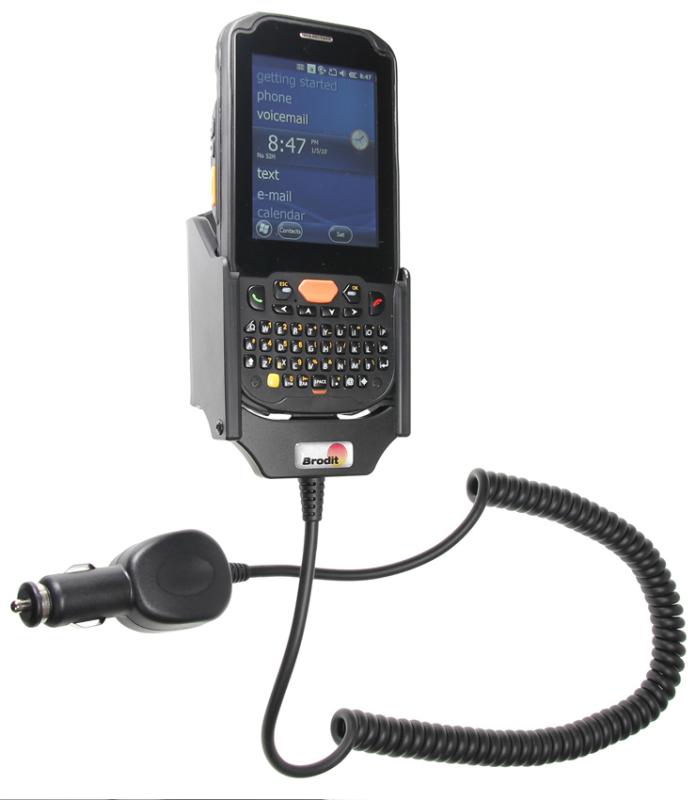 Brodit KFZ Halter mit Ladekabel 512727 für Janam XM5/Point Mobile PM60 | PDA Max