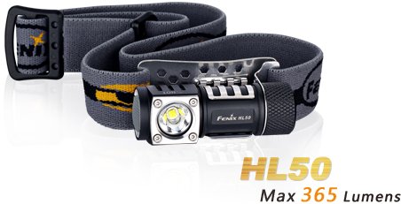 Fenix HL50 LED Stirnlampe mit 365 Lumen | PDA Max