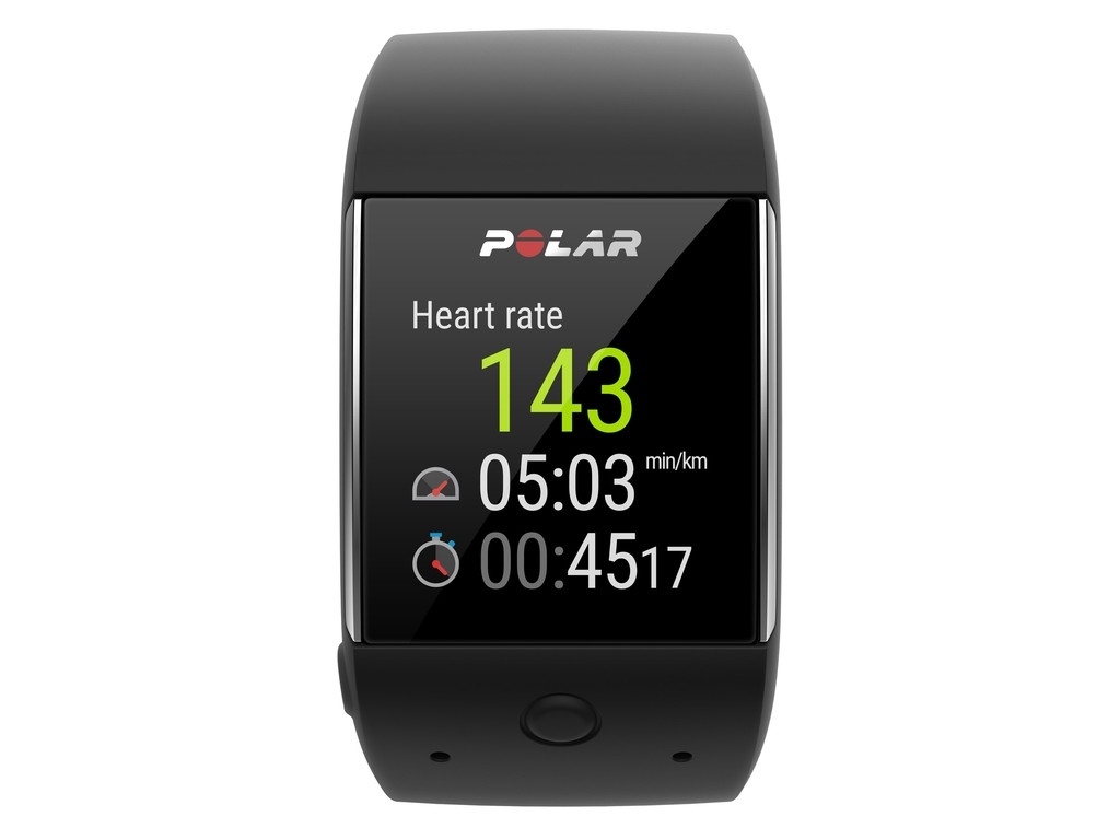 Polar M600 Smartwatch, schwarz - Smartwatch mit Android Wear und Polar ...