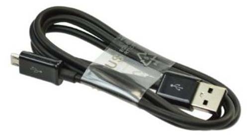 Samsung microUSB Kabel, schwarz (ECBDU5ABE) für Samsung Smartphones ...